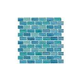 National Pool Tile Parallax Series 1x2 Glass Tile | Cyan | PLL-CYAN ...