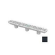 AquaStar 32" Channel Drain with 3 Port Sump/Flat Grate Anti-entrapment ...