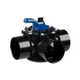 Hayward 3'' PSV Series 3-Port Black Diverter Valve | PSV3S3 | Pool ...