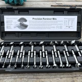 22 Piece Forstner Bit Set Shop Quality Forstner Bits at Rockler
