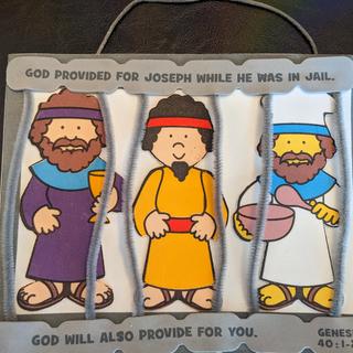 Joseph in Jail Sign Craft Kit
