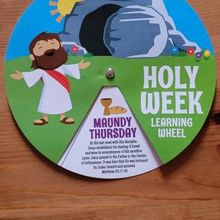 Holy Week Learning Wheels - 12 Pc.