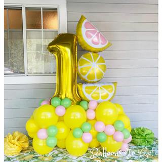 Lemonade Party 11 1/2" - 20 1/4" Mylar Balloons - 3 Pc. - Discontinued