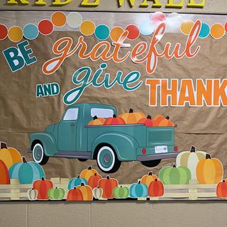 Give Thanks Bulletin Board Set - 11 Pc.