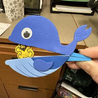 Jonah And The Whale Clothespin Craft The Whale Found It's Permanent
