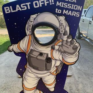 Astronaut Cut Out