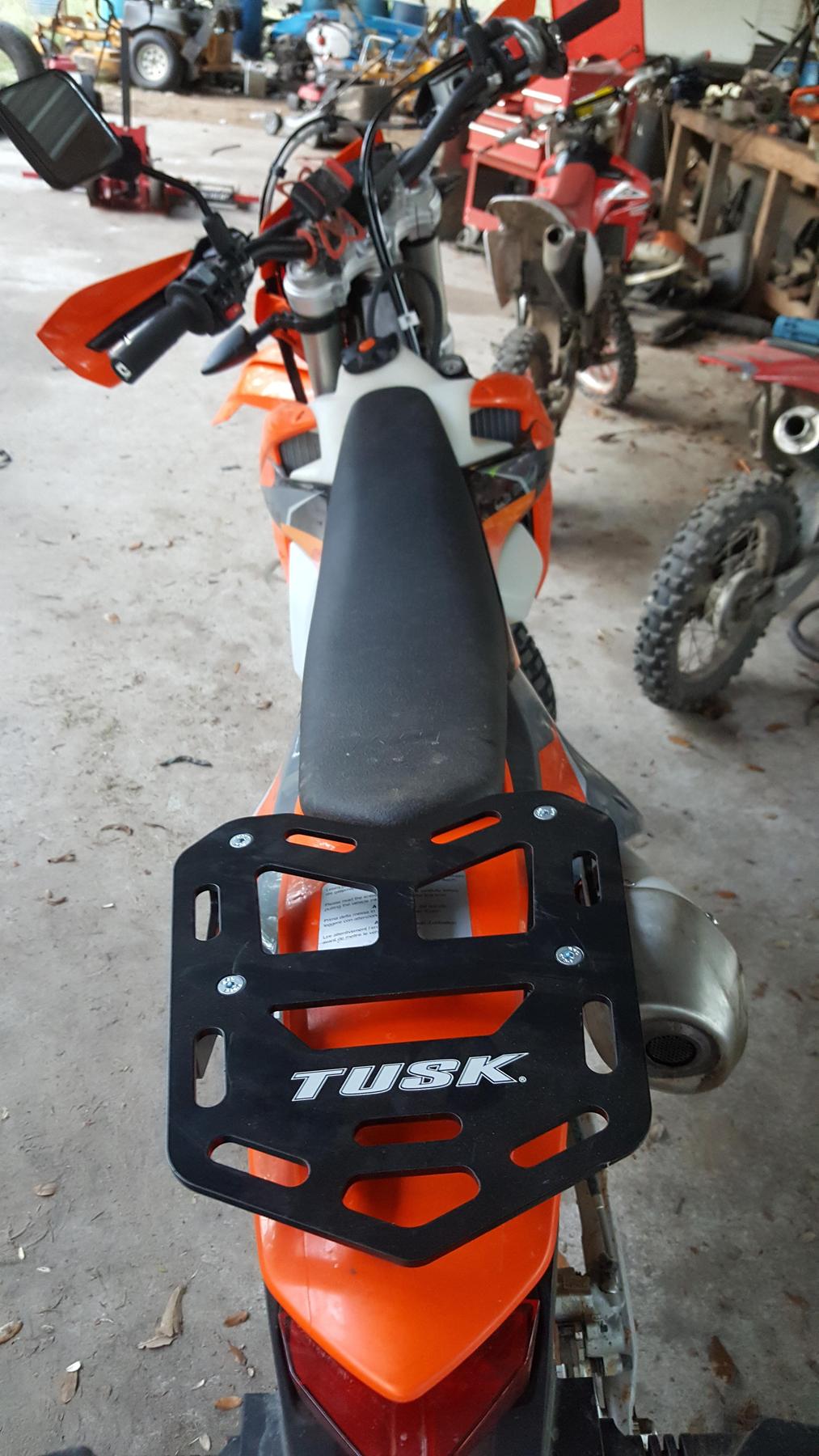 For sale - Tusk top rack for 2020+ KTM 350/500 | Adventure Rider