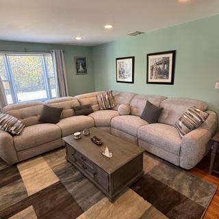 Carson 5 pc. Dual Power Reclining Sectional Raymour Flanigan