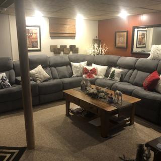 Raymour and flanigan reclining sectional store