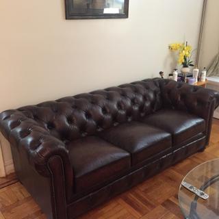 Hutchinson Leather Sofa Raymour Flanigan