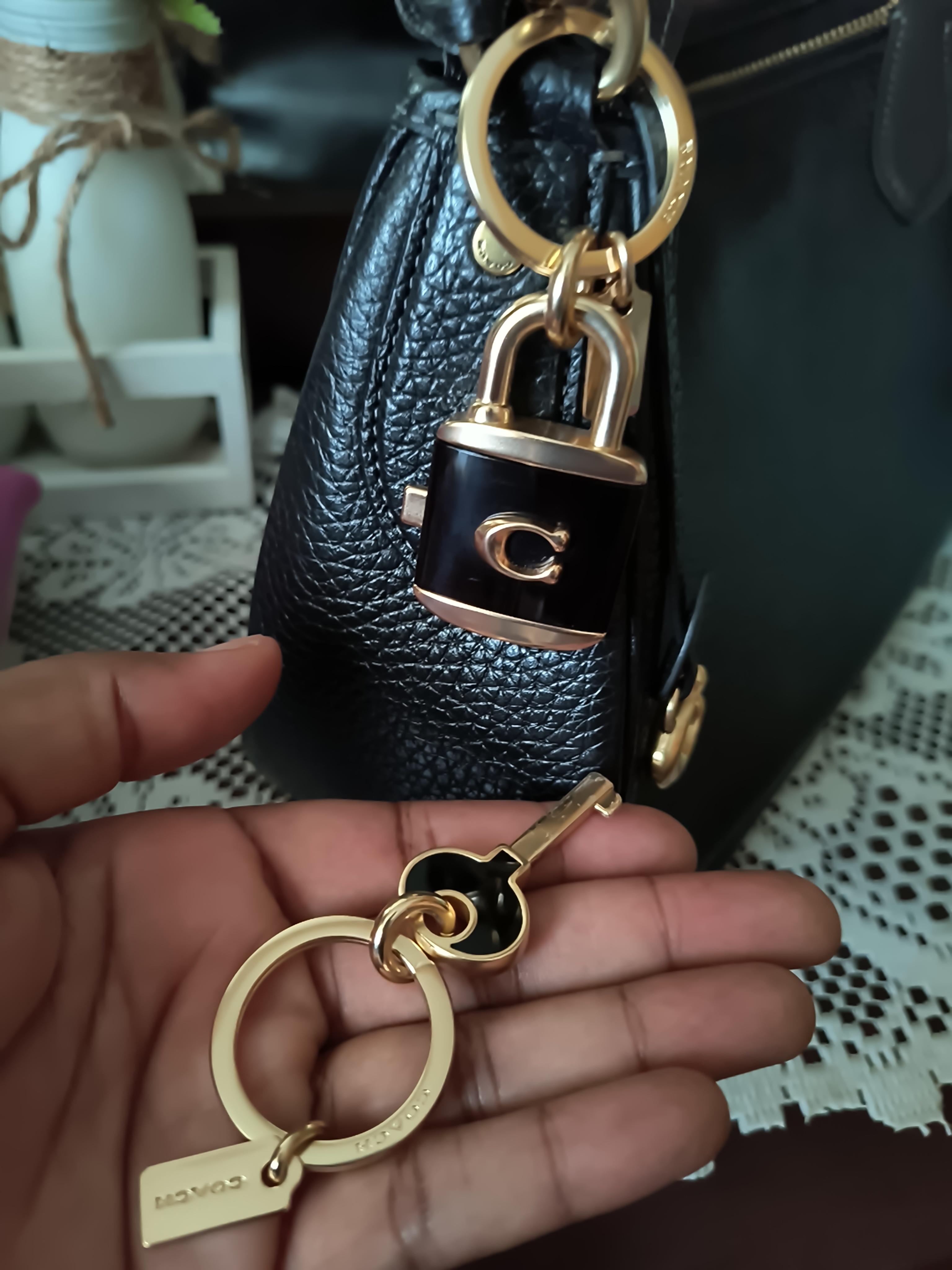Coach bag charm store