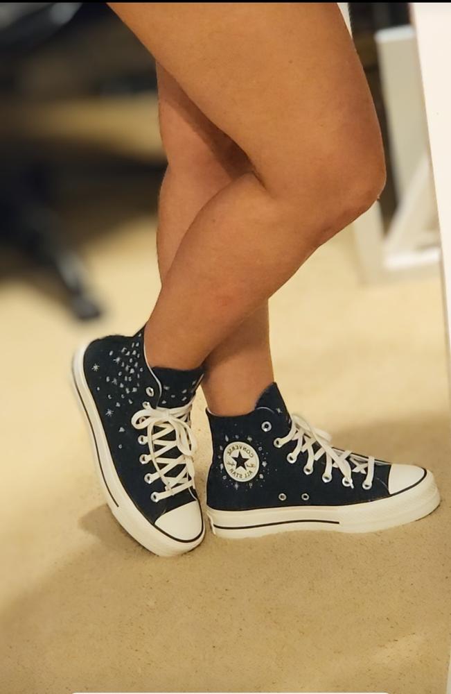 Chuck Taylor All Star Lift Platform Cosmic Women s High Top Shoe. Converse