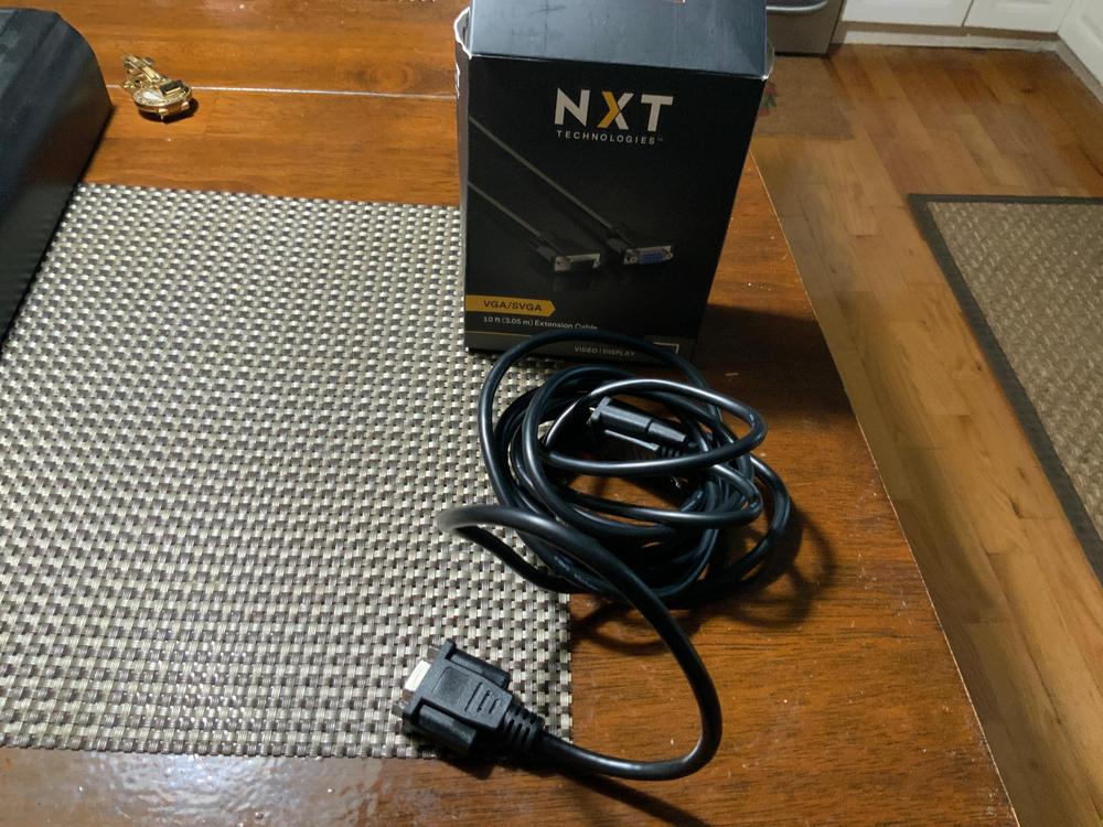 Staples Customer Reviews for NXT Technologies™ 10' VGA/SVGA Cable, Black (NX29768)