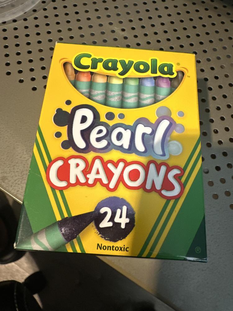 Staples Customer Reviews for Crayola Pearl Crayons, Assorted Colors, 24 ...